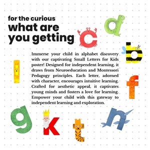 ABC Small Letters Posters for Boys Set of 4 | Letters Homeschooling ...