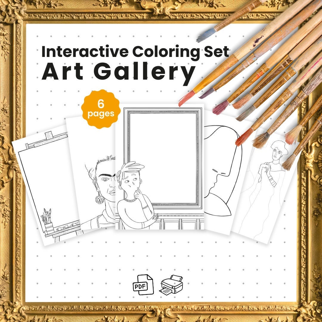 Coloring Set Art Gallery | Activity Worksheets for Kids | Coloring Page ...