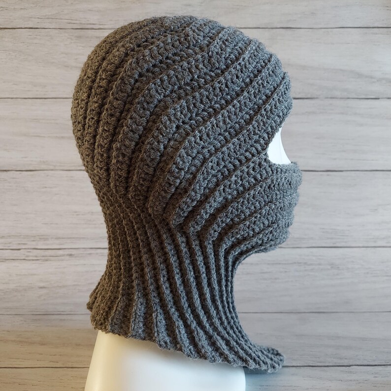 Crochet Ski Mask Under Helmet: Lightweight Balaclava PATTERN - Etsy