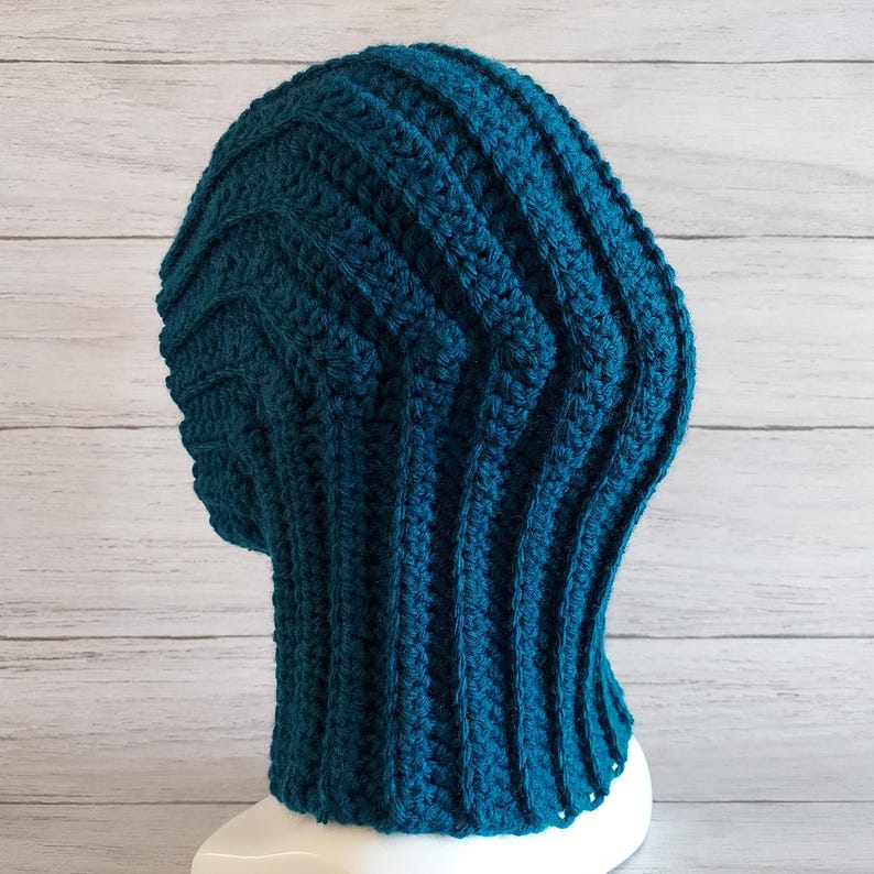 Balaclava Hood CROCHET PATTERN: Turtle Neck Hijab Head Scarf - Etsy