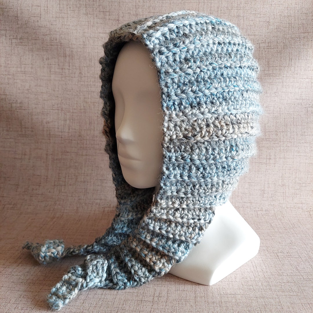 Scoodie Cowl Hat PATTERN Crochet Hooded Head Scarf - Etsy