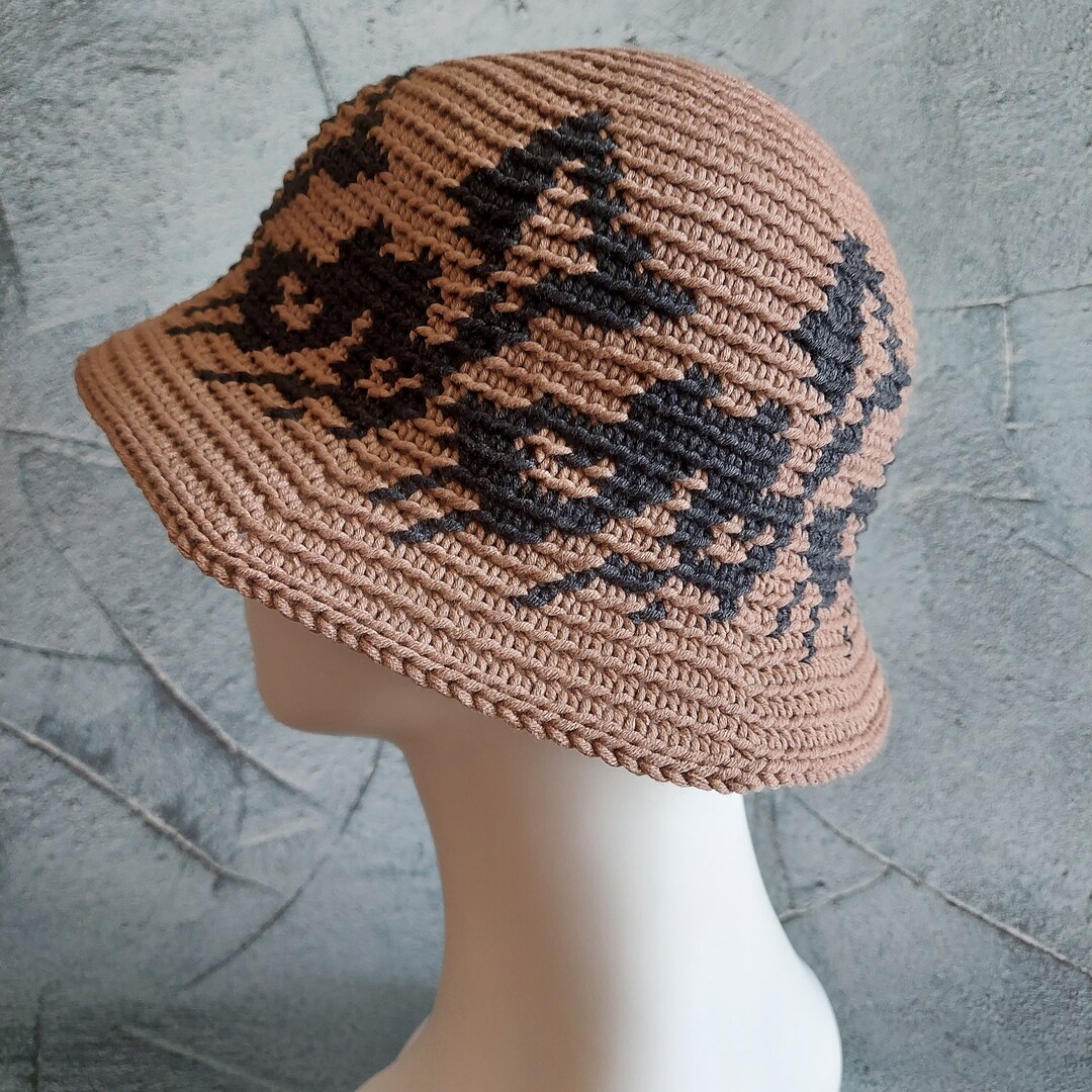 Tapestry Crochet Hat PATTERN - Etsy