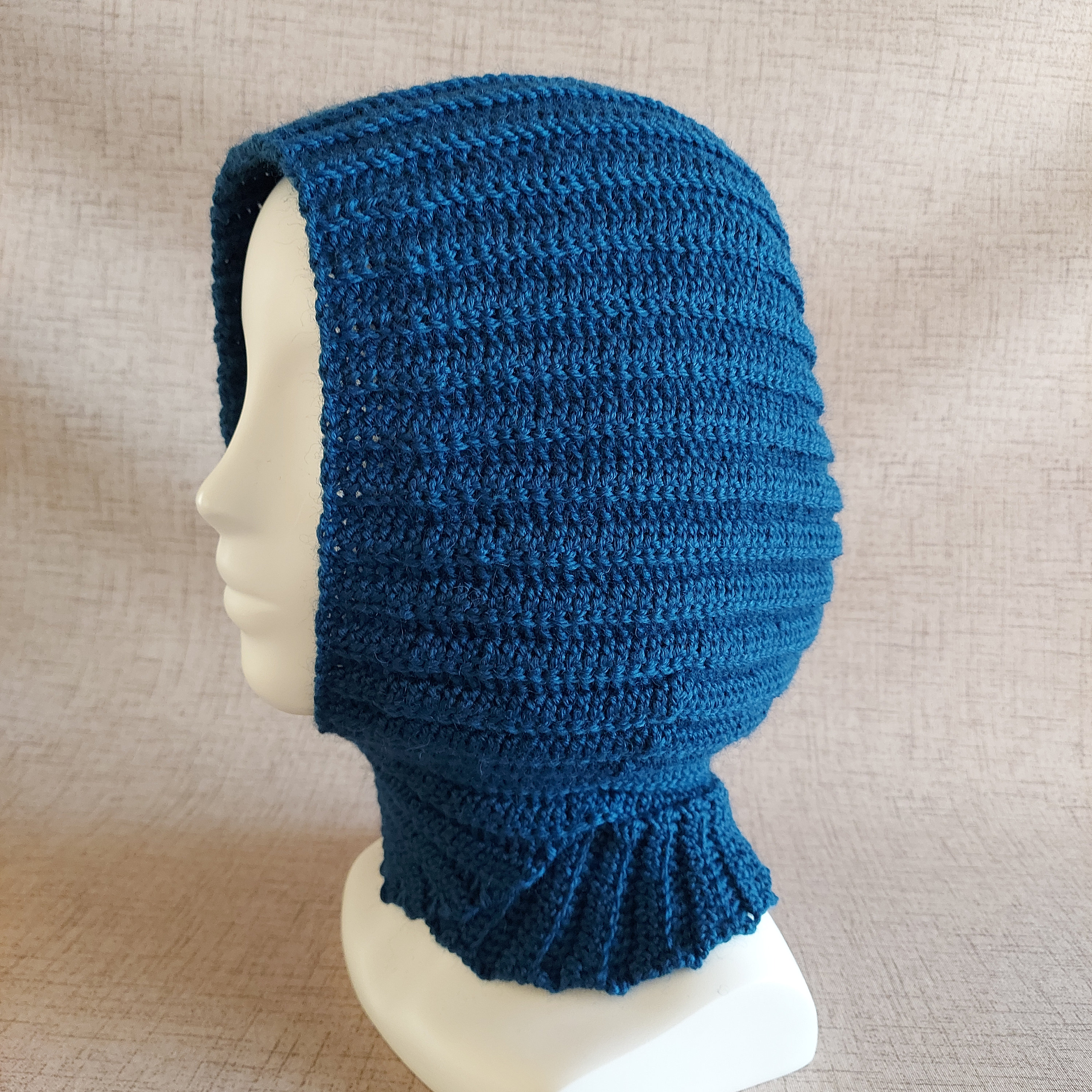 CROCHET PATTERN Hair Covering Hooded Cowl Head Scarf - Etsy