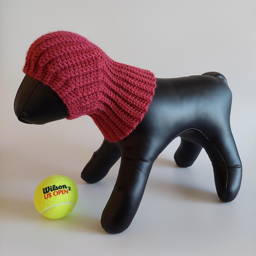 CROCHET PATTERN: Dog Ear Covering Balaclava Hooded Snood Hat - Etsy México