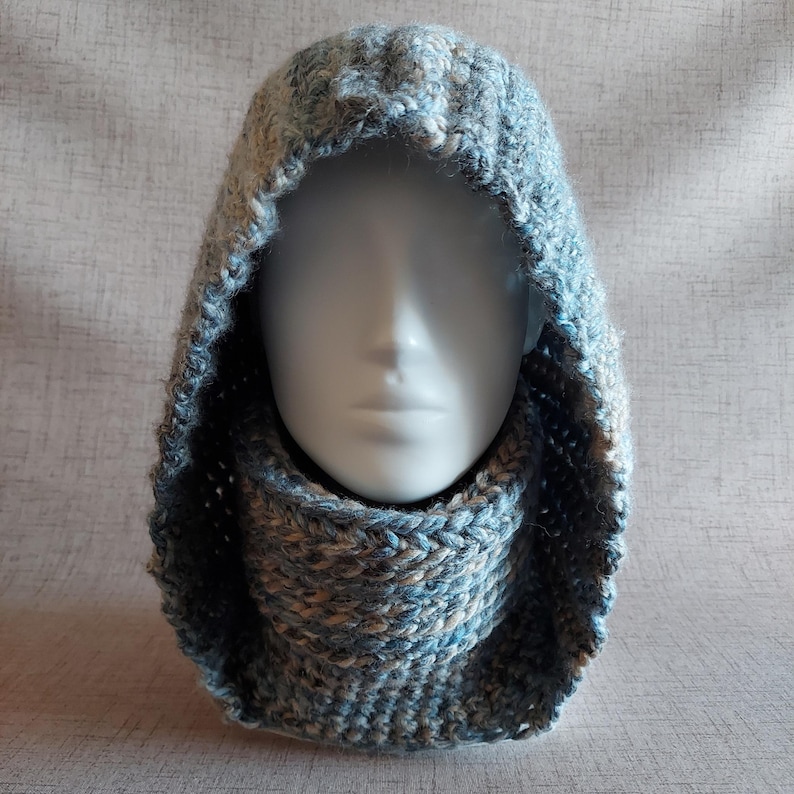 Crochet Ski Helmet Covering Balaclava Hooded Cowl PATTERN - Etsy.de