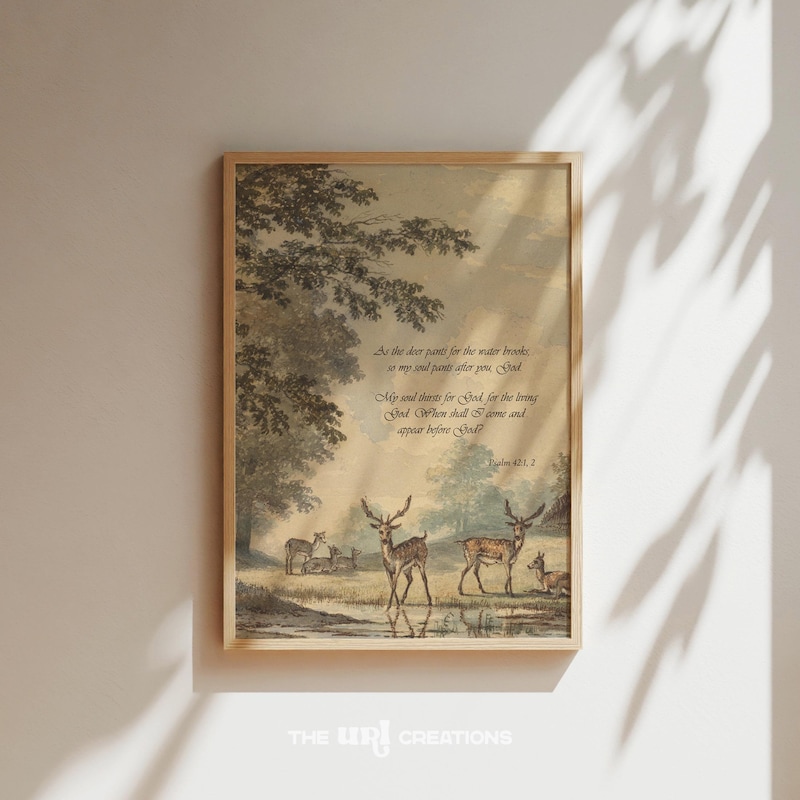 Psalm 42 1 - Etsy
