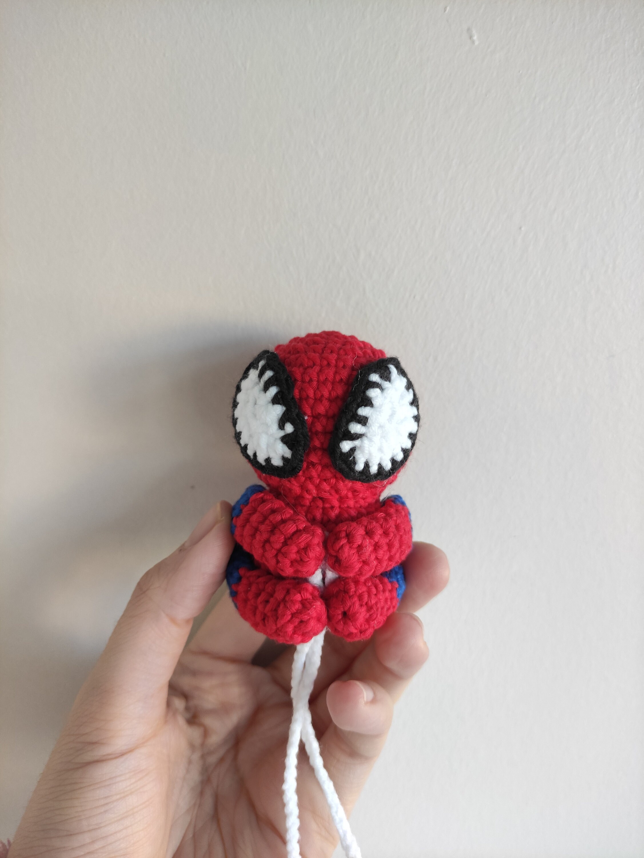 Crochet Spiderman PDF Pattern, Spiderman Tutorial in English Pattern ...