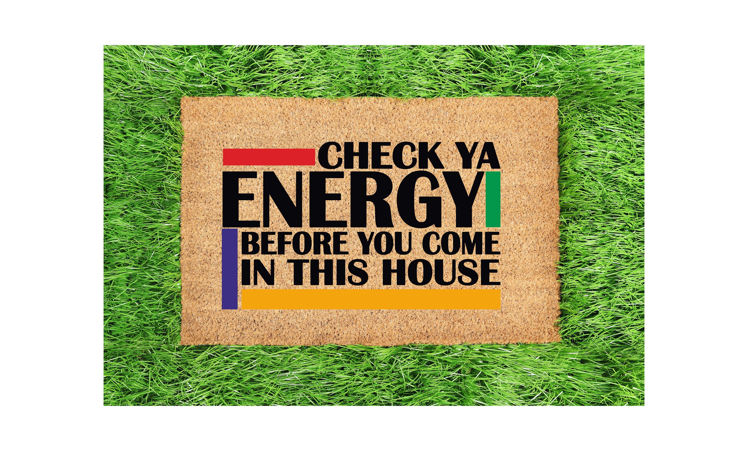 Check Your Energy , Doormat, SVG File, Digital Download - Etsy