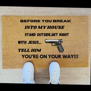 Before You Break in My House SVG File. Instant Download - Etsy