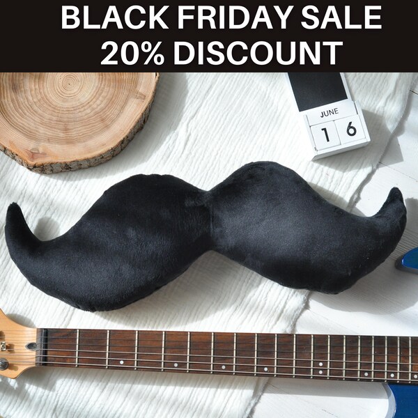 Moustache Plush - Etsy