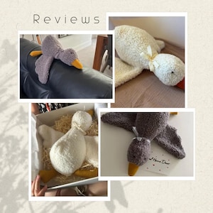 Handmade Goose Plush | Sleep Toy for Baby | Goose Doll | Duck Soft Toy ...