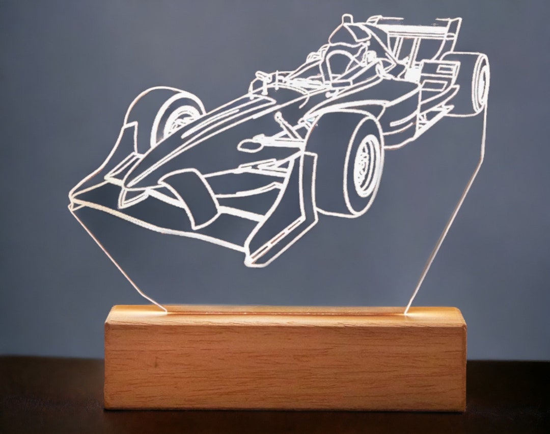 Sport Car Design Led Lights Valentines Present Gift for Boyfriend ...
