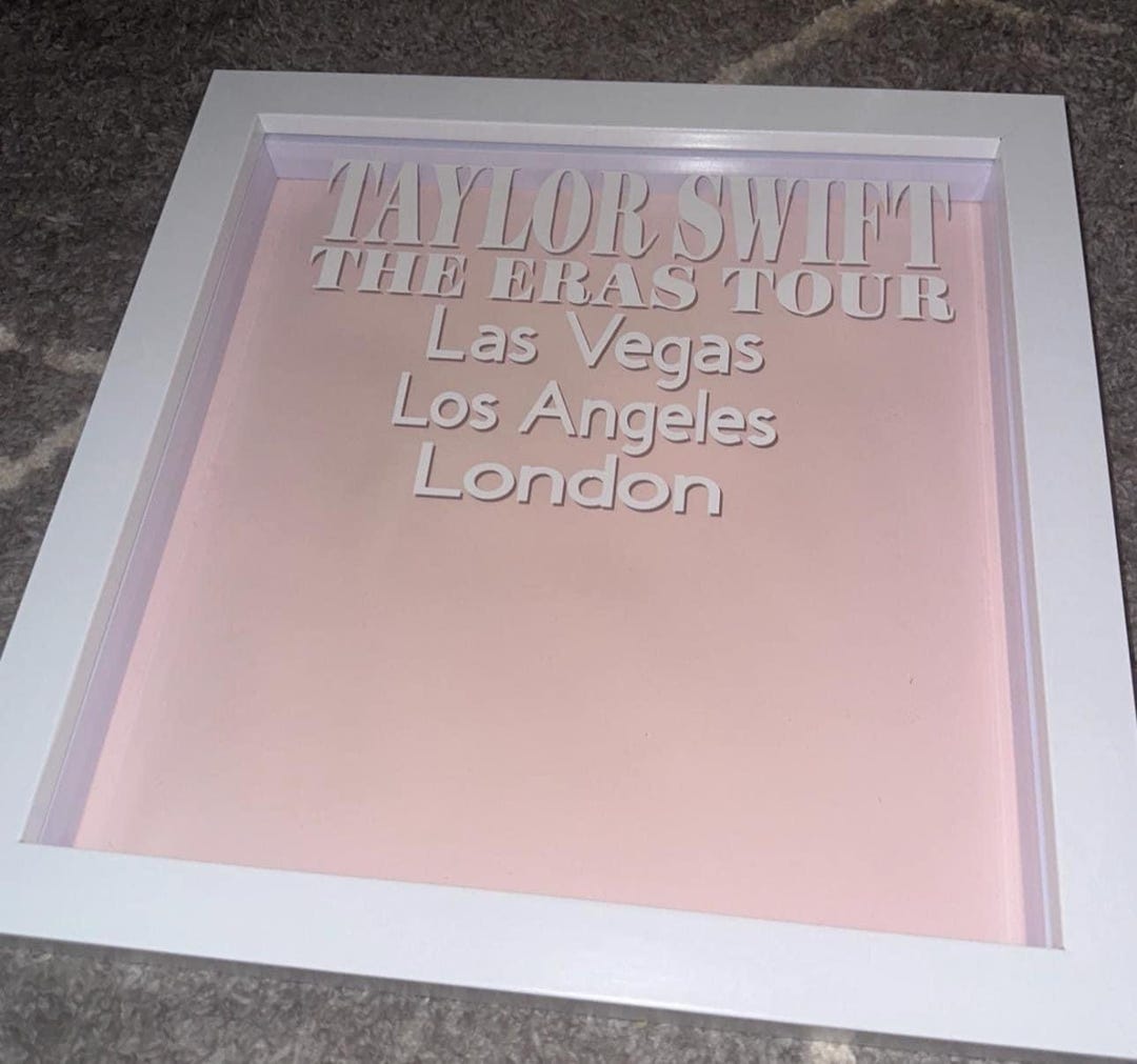 The Eras Tour || TS || Friendship Keepsake Shadow Box - Etsy