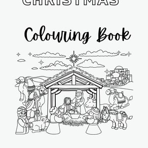 Bible Stories Activity Coloring Book Instant Download Printable Pages ...