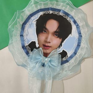 Custom Picket KPOP JPOP Handfan Art Carton - Etsy