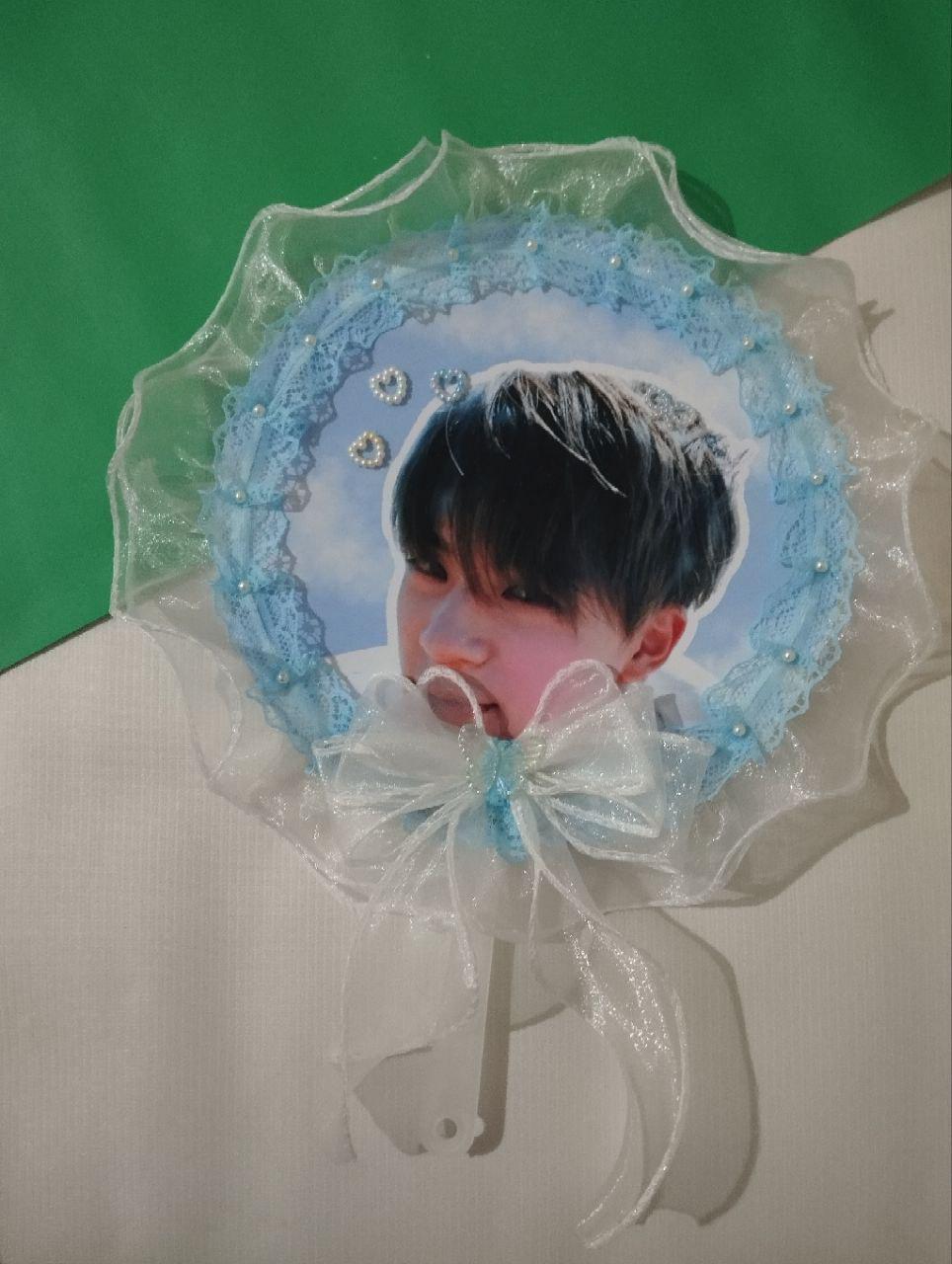 Custom Picket KPOP JPOP Handfan Art Carton - Etsy