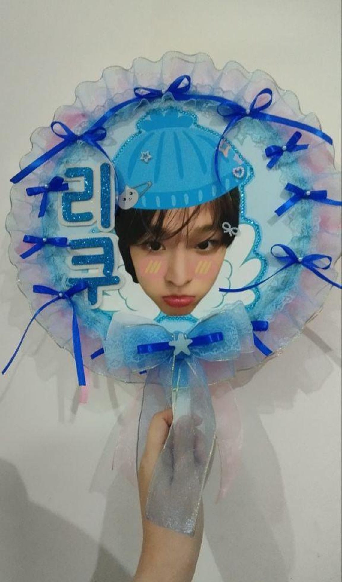 Custom KPOP JPOP Concert Picket Fan – Personalized Double-sided Uchiwa ...