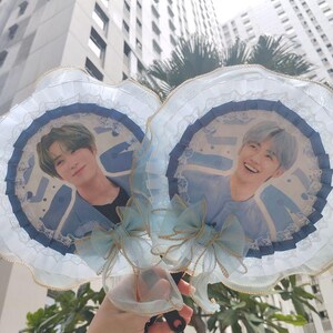Custom Picket KPOP JPOP Handfan Art Carton - Etsy