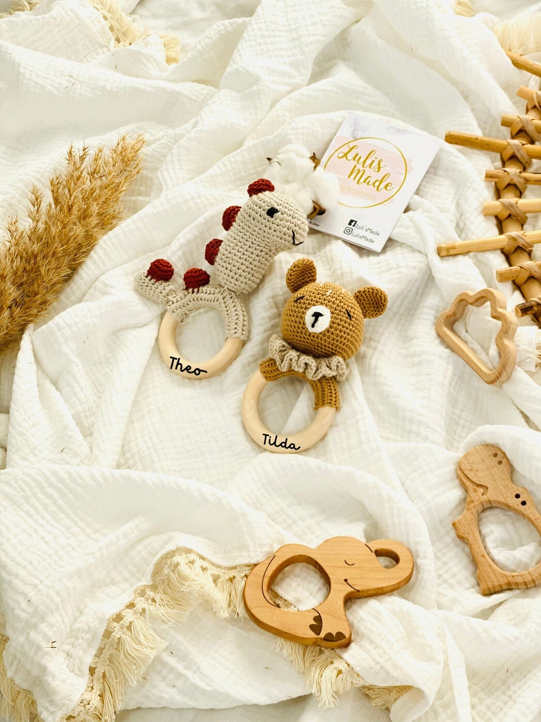 Baby Rattle, Baby Rattle Personalized, Baby Rattle, Rattle - Etsy