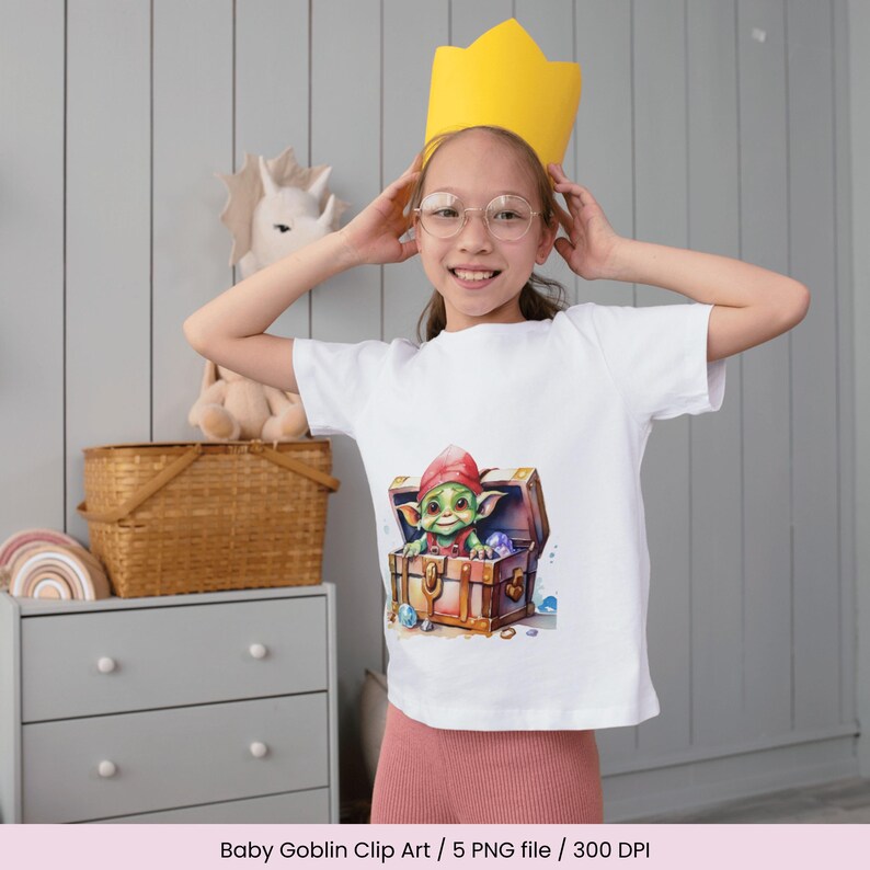 Baby Goblin Clipart, PNG With Transparent Background, Cute Goblin ...