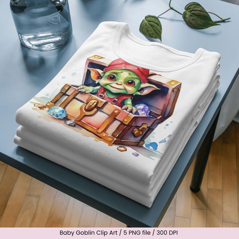 Baby Goblin Clip-art, 5 PNG With Transparent Background, Cute Goblin ...