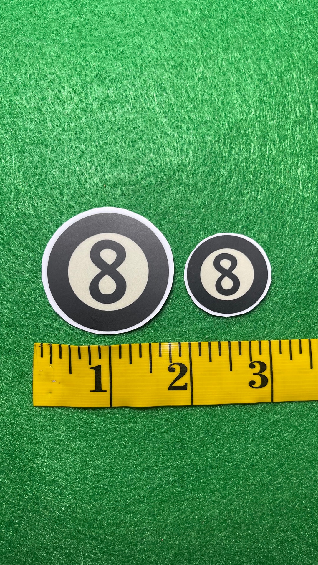 Vintage 8 Ball Sticker Set | Vinyl Sticker | Waterproof Sticker - Etsy