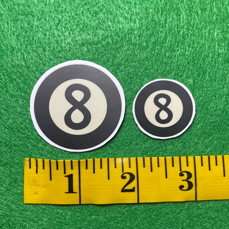 8 Ball Decal - Etsy
