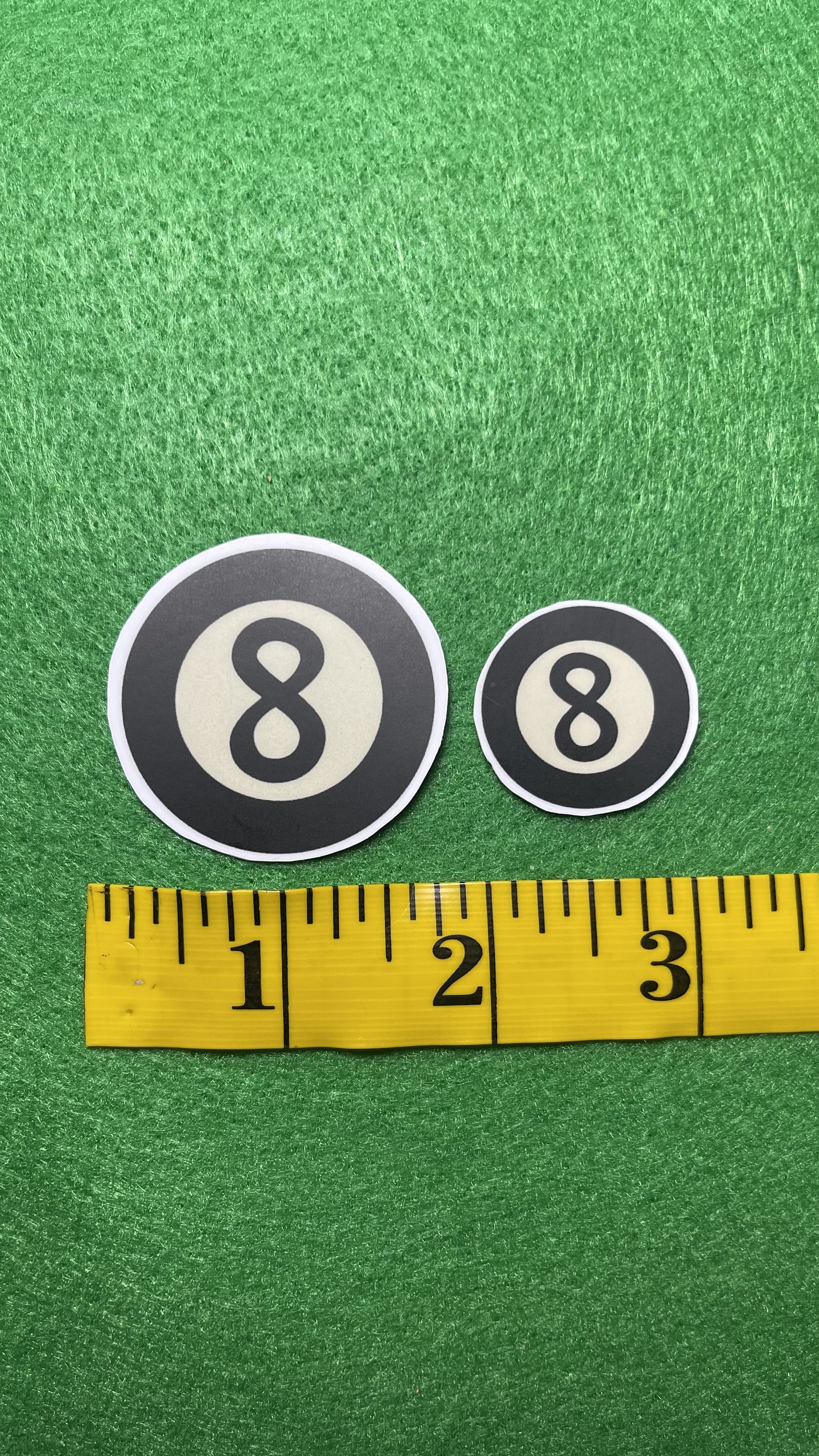 Vintage 8 Ball Sticker Set | Vinyl Sticker | Waterproof Sticker - Etsy