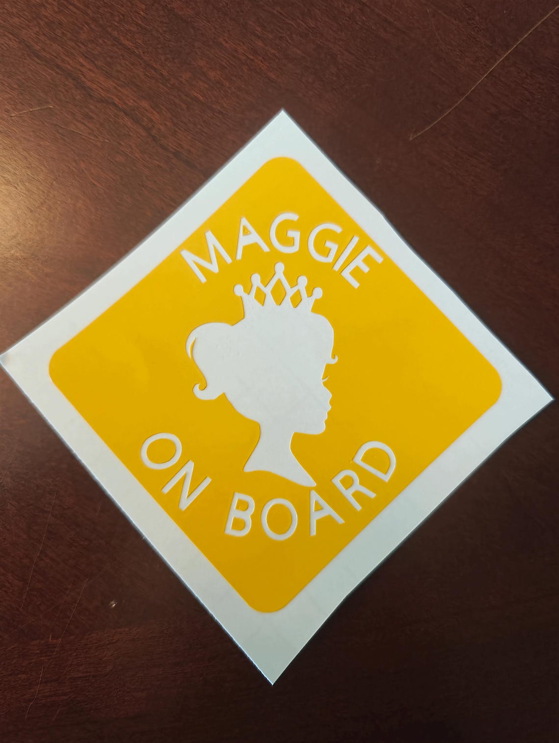 Passenger Princess Car / Truck Decal - Etsy