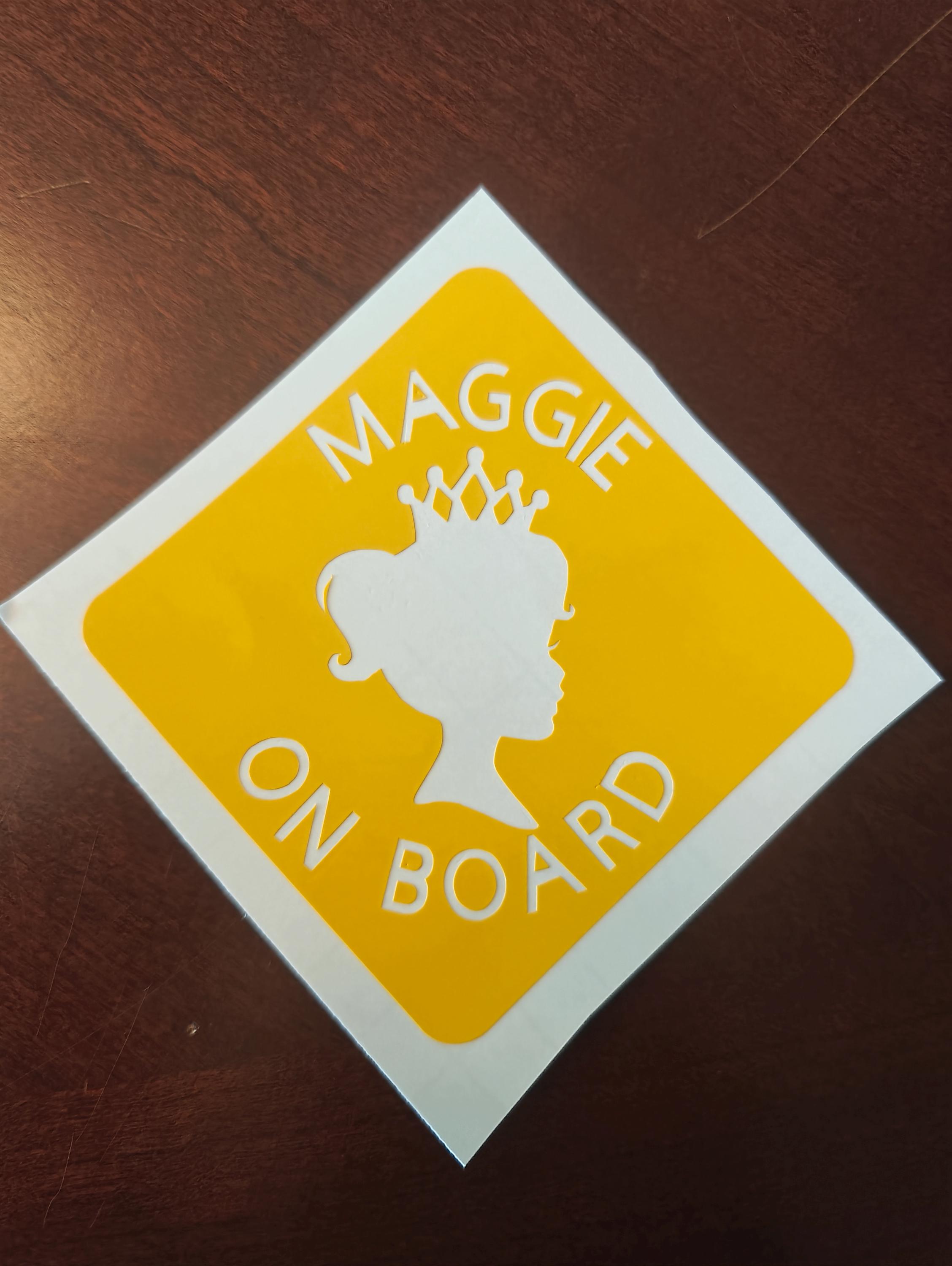 Passenger Princess Car / Truck Decal - Etsy