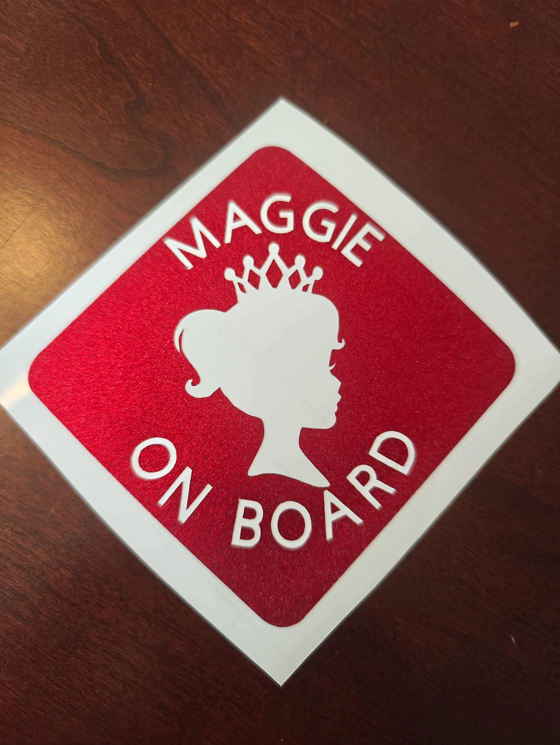 Passenger Princess Car / Truck Decal - Etsy