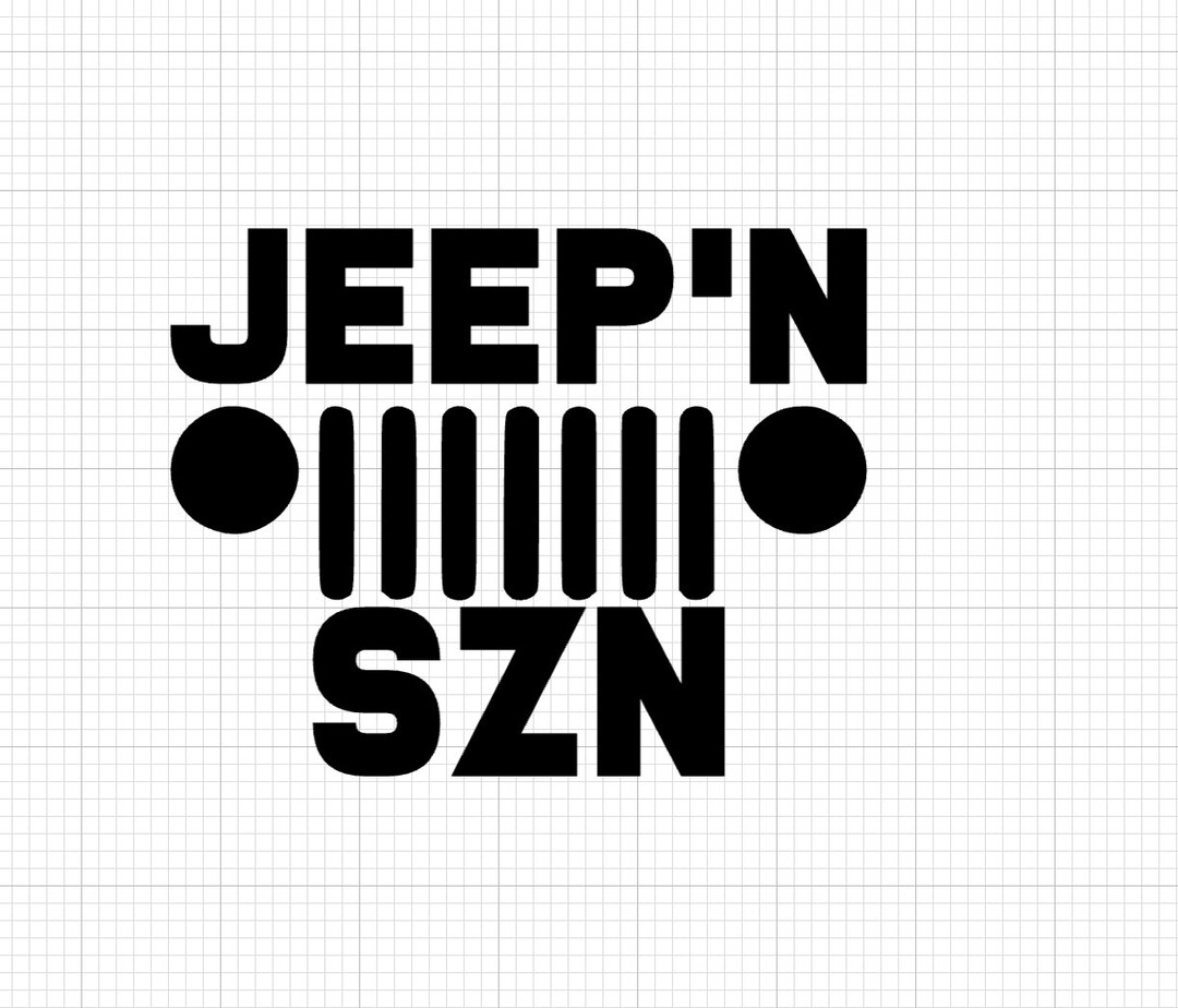 Jeep Wrangler Gladiator Jeepin Season SZN Decal - Etsy