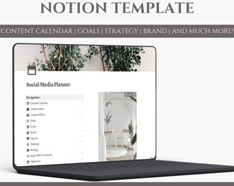 Notion Template Content Creators, Digital Product Business Template ...