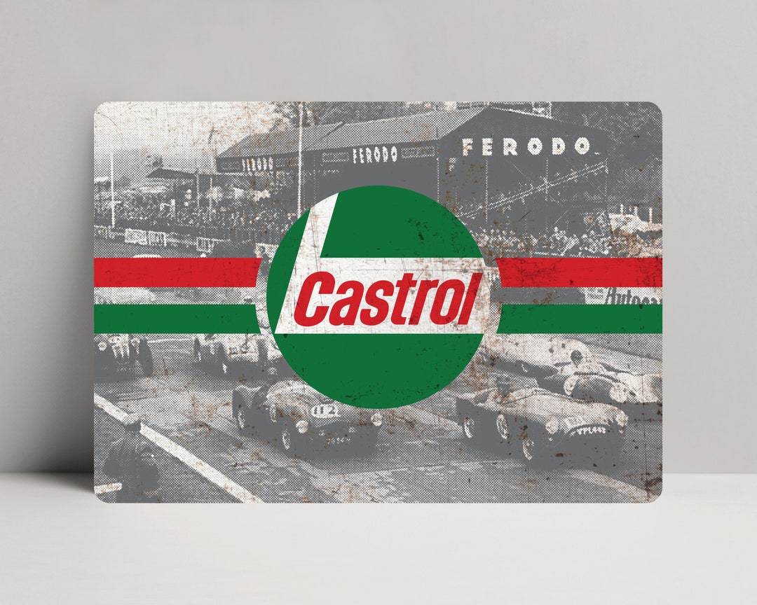 Reproduction Metal Vintage Style Wall Sign Castrol Motor Oil - Etsy