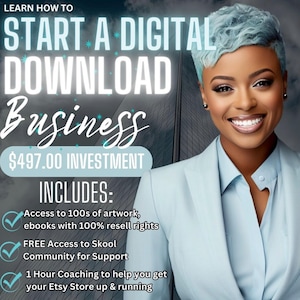 Digital Business in a Box With MRR( Master Resell Rights) - Etsy