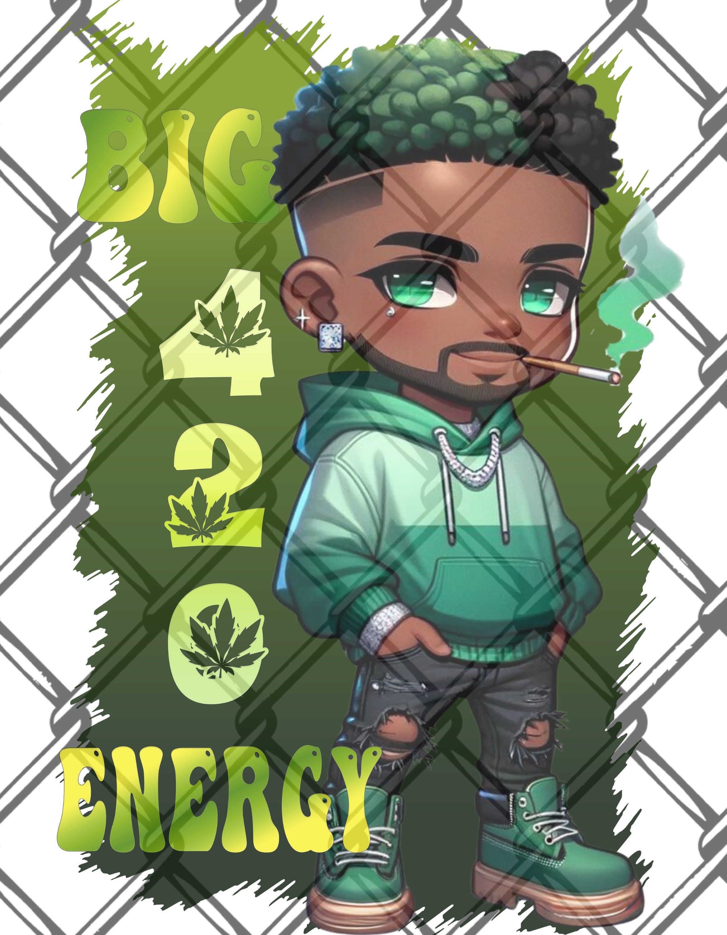 Big 420 Energy Png, 420 Day, 420 Digital Download, Cannabis Png - Etsy