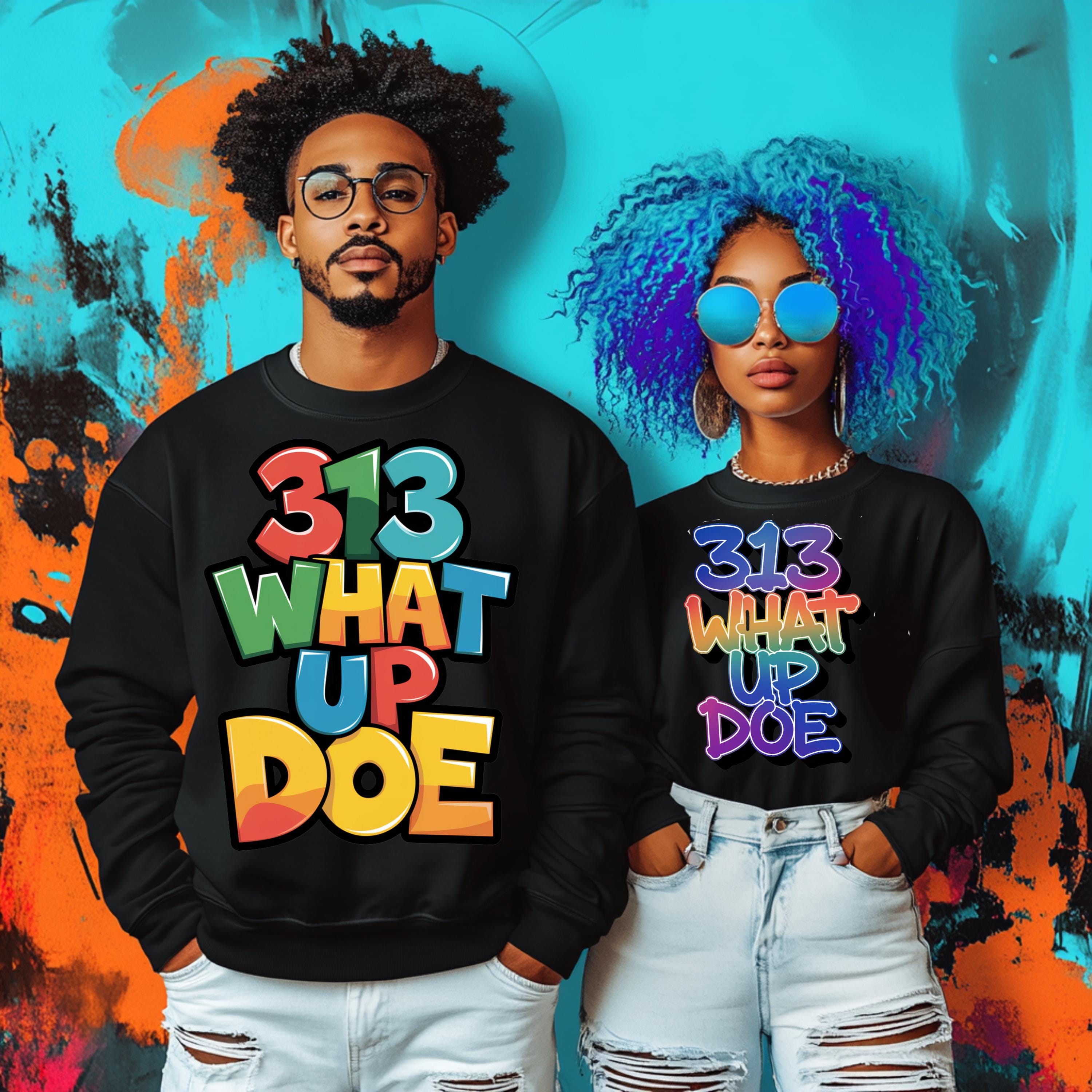 What up Doe Png, Detroit Png Bundle - Etsy
