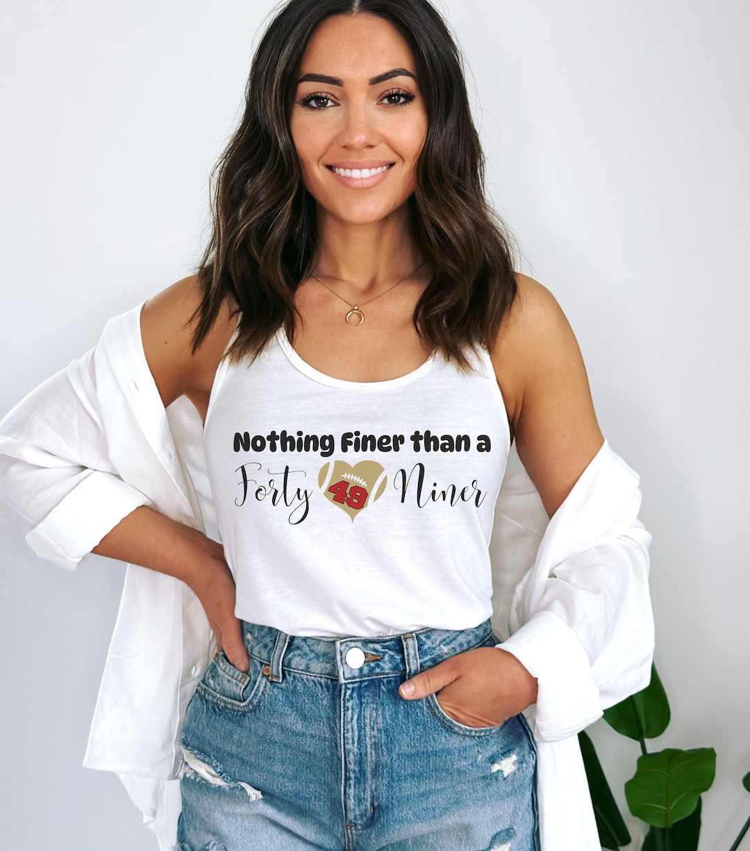 Nothing Finer Than a Forty Niner Tank Top, San Francisco 49ers Tank Top ...