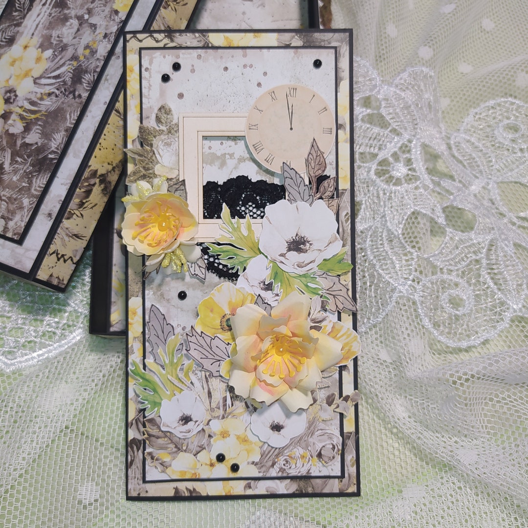 A Card in a Box. Condolence Card. A Mourning Card. A Sad Celebration ...