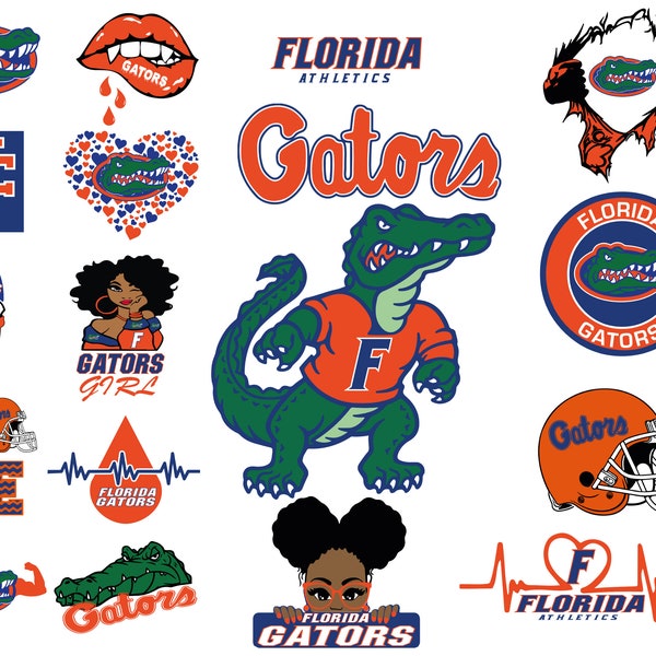 Florida Gators Svg - Etsy