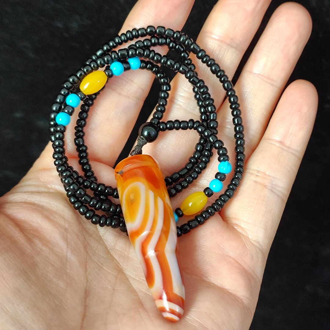 Tibetan Handicraft Necklace Pendant, Nepalese Jewelry, Bohemian Fish ...