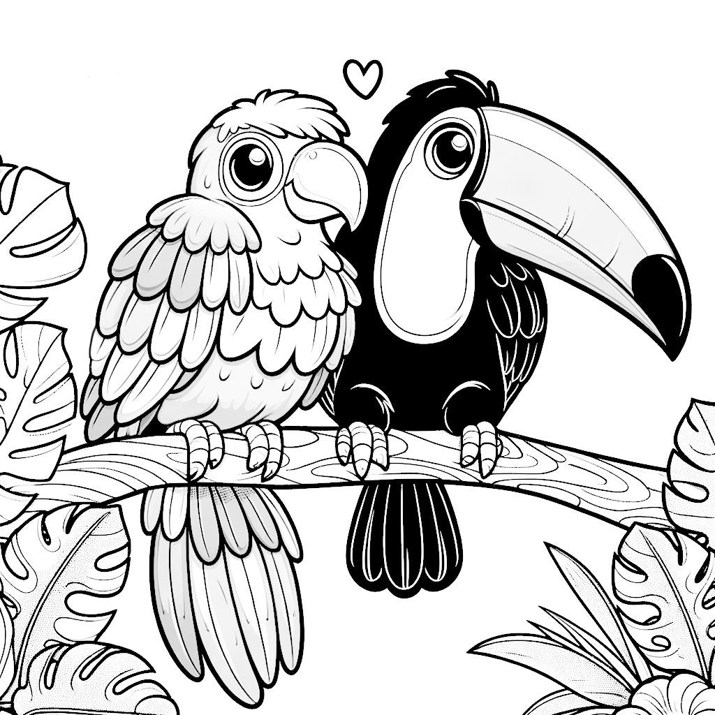 30 Cute Animal Printable Coloring Pages for Kids Adorable Cats, Dogs ...