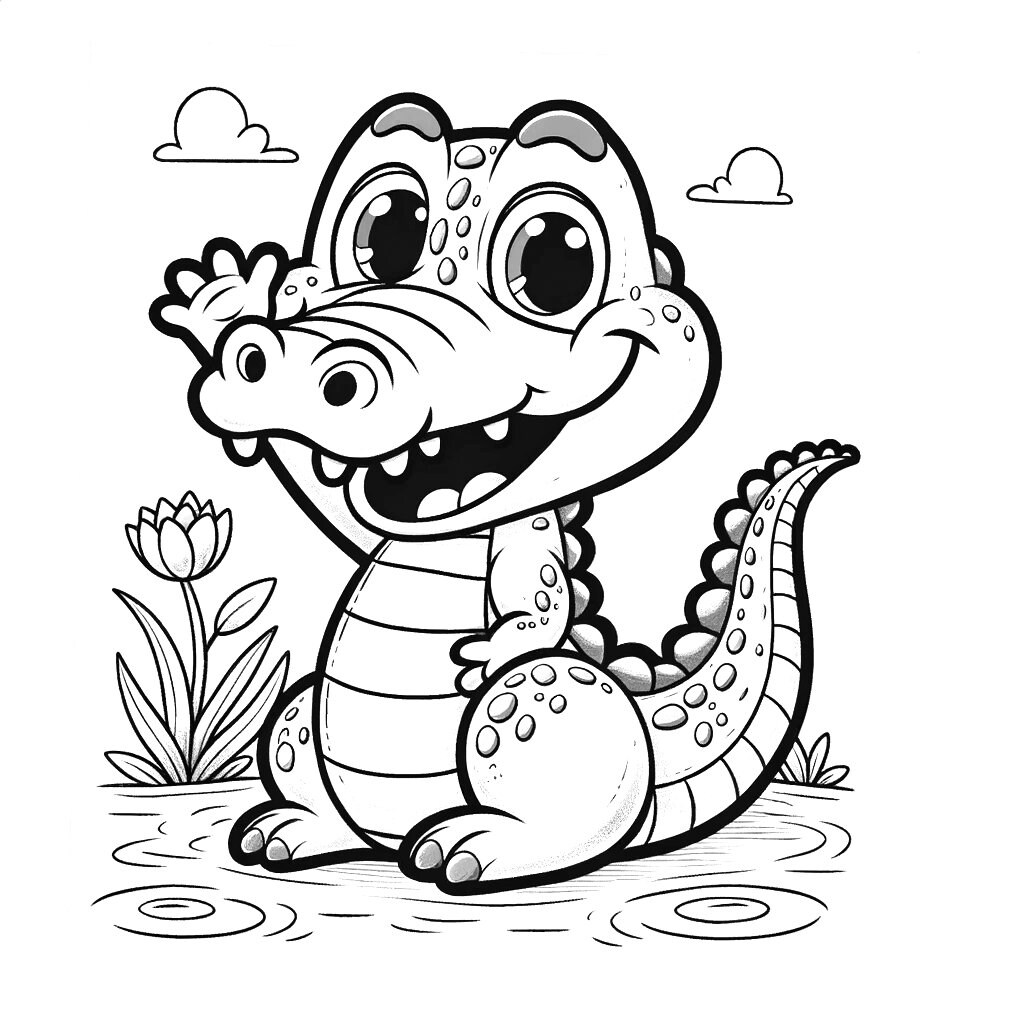 30 Cute Animal Printable Coloring Pages for Kids Adorable Cats, Dogs ...