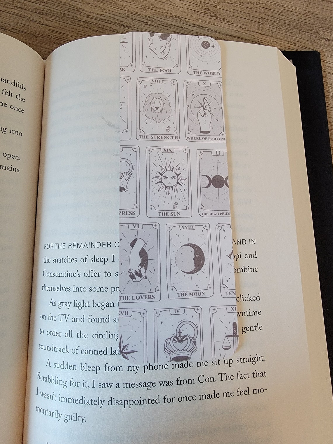 Tarot Card Bookmark Tarot Cards Bookmarks Bookmarks for Gifts Cardstock ...