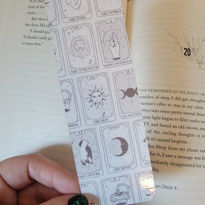 Tarot Card Bookmark Tarot Cards Bookmarks Bookmarks for Gifts Cardstock ...