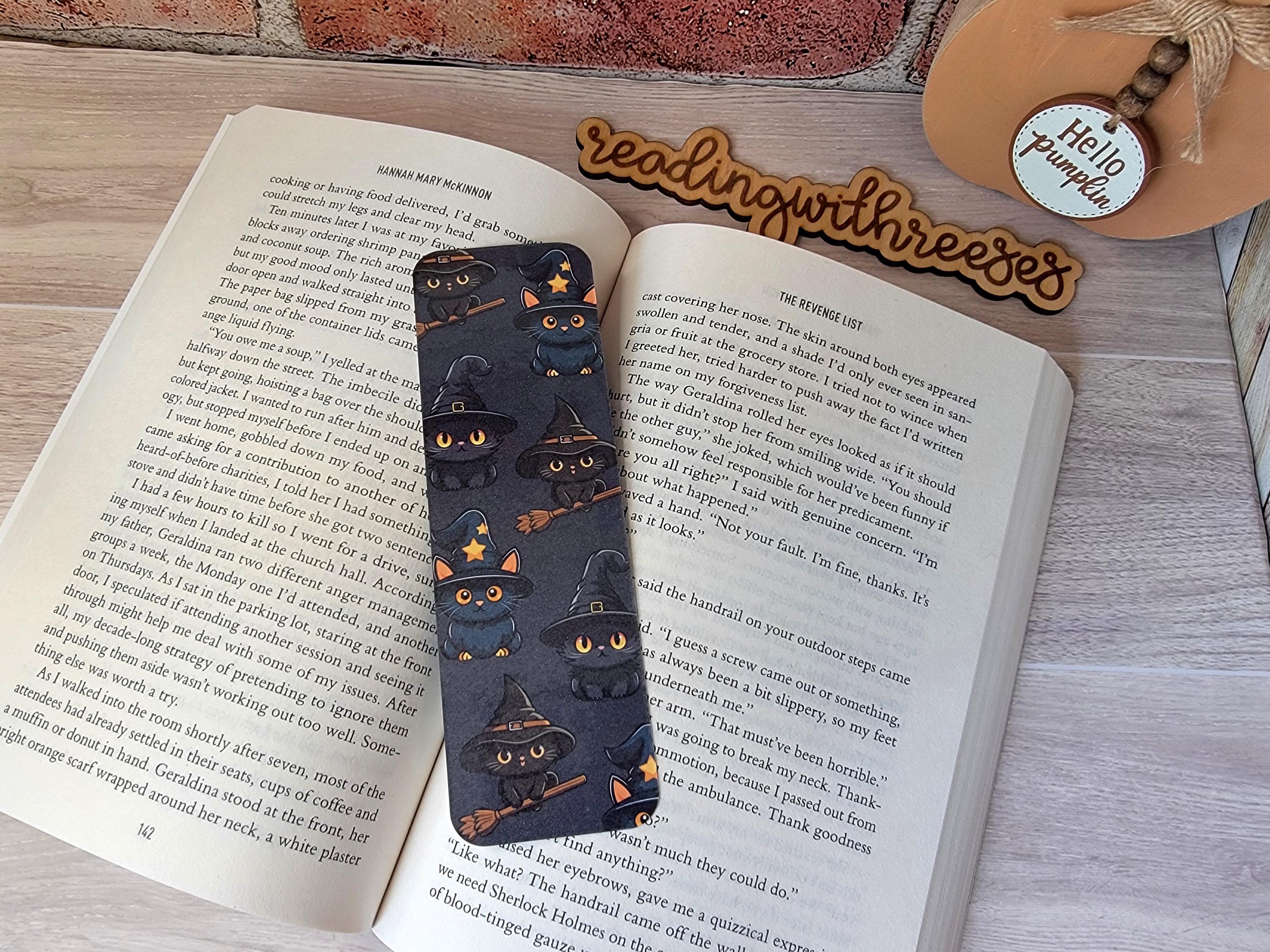 Halloween Bookmarks | Bookmarks for Gifts | Cardstock Bookmarks | Ghost ...