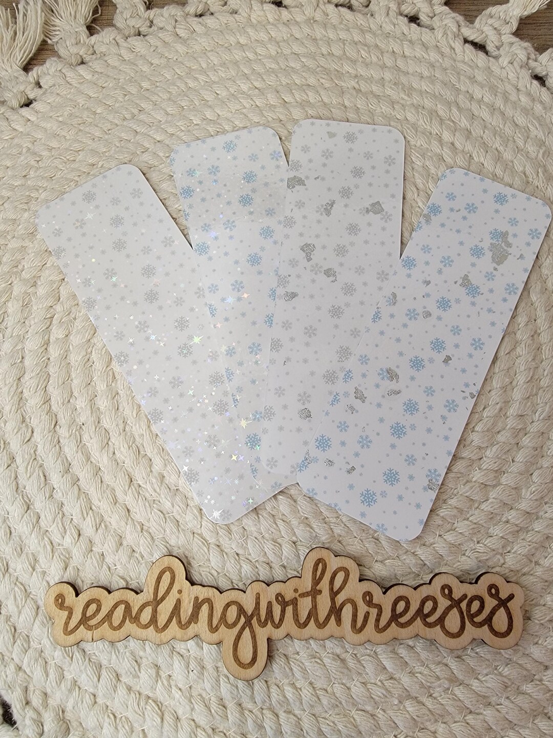 Winter Bookmarks | Bookmarks for Gifts | Cardstock Bookmarks ...