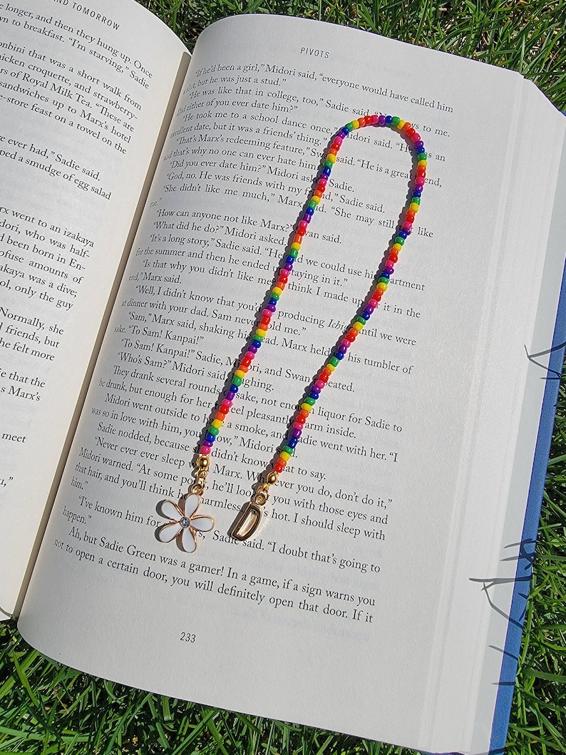 Bead Bookmarks Seed Bead Bookmarks Charm Bookmarks Bookmarks With ...