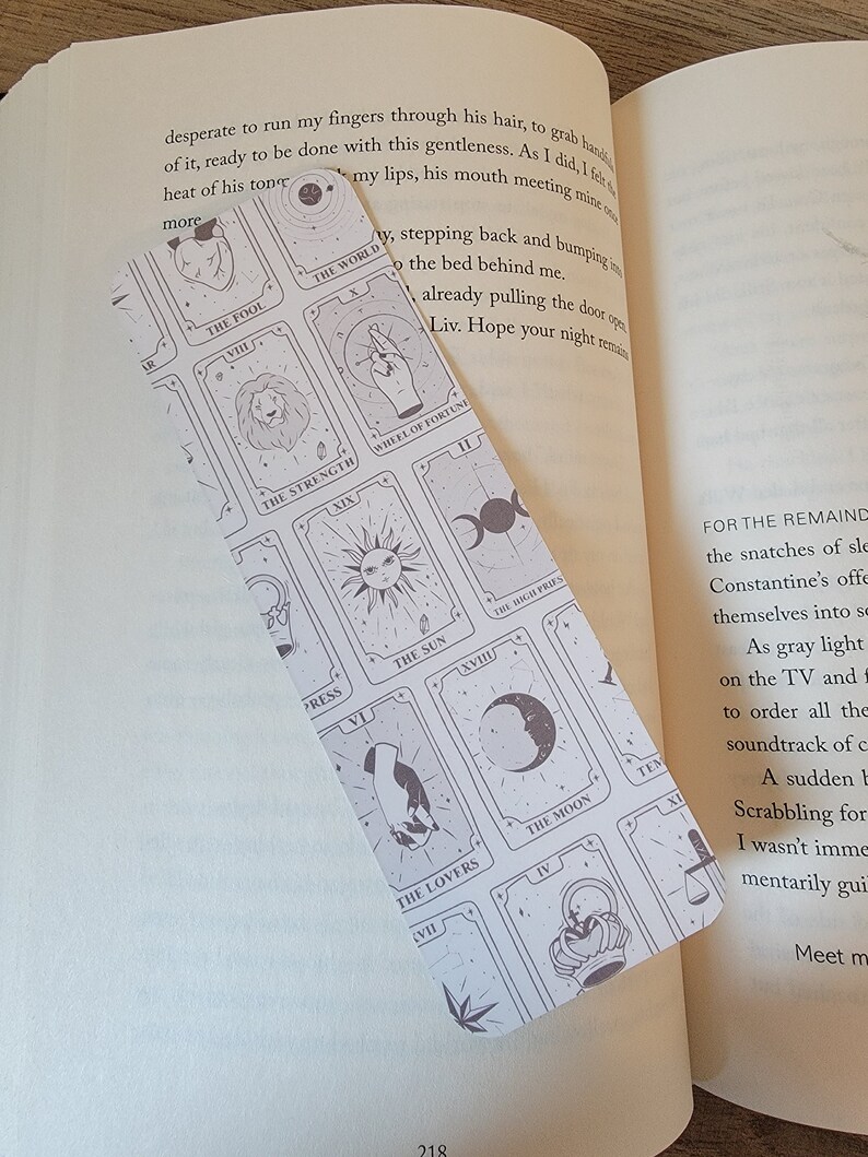 Tarot Card Bookmark Tarot Cards Bookmarks Bookmarks for Gifts Cardstock ...