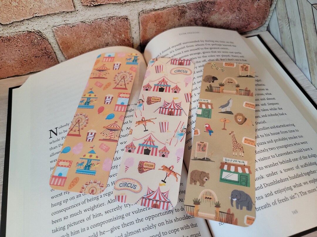 Summer Bookmarks | Circus Bookmark | Zoo Bookmarks | Bookmarks for ...
